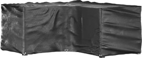 Plachty na zahradní nábytek tvar L 2 ks 12 oček 185x185x90 cm 3155369