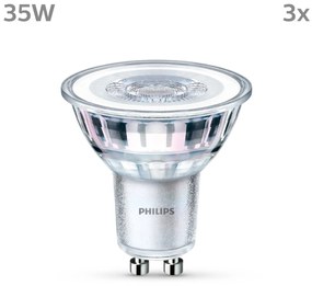 Philips LED žárovka GU10 3,5W 275lm 840 čirá 36° 3