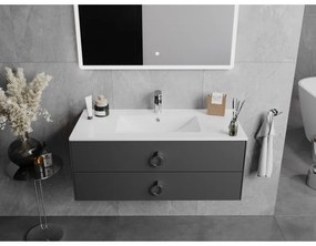 Mexen Atena, umyvadlo pro zapuštění do desky 101 x 46 cm, bílá lesklá, 25011000