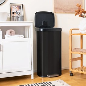 Costway 68 L kuchyňský odpadkový koš s měkkým zavíracím víkem a deodorizační