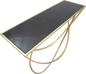Designová konzole Rajsaun 120 cm zlatá