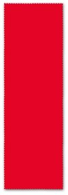 Červený běhoun na stůl 140x45 cm - Minimalist Cushion Covers
