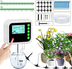 Automatické Zavlažování Pro 15 Rostlin V hrncích S Časovací Soupravou Zavlažování 15 M Hadice