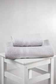 PEMITEX Ručník a osuška LINDA 500 g/m2  Osuška LINDA světle šedá 70x140 cm