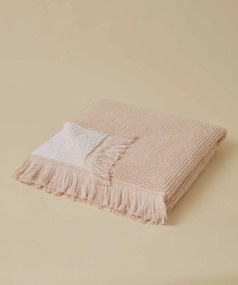 Ručník z froté bavlny Plush, růžové, 50x90 cm