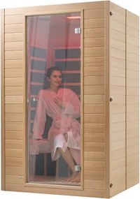 Far Infrared Wooden Sauna Room Domácí sauna Spa pro 2 osoby 1800 W