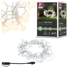 Paulmann Plug&Shine světelný řetěz, 72 LED světýlek, délka 7,5m IP44, 24V
