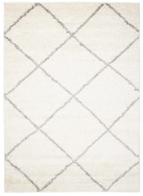 Kusový koberec shaggy Praka krémový 2 60x100cm