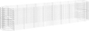 Gabionový vyvýšený záhon pozinkované železo 500 x 100 x 100 cm 152048