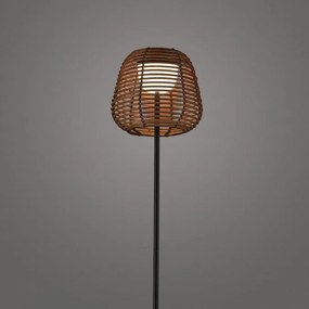 LD 19265-18 ASKIA LED stojací svítidlo černé na baterie venkovní USB dotykový stmívač 3000K - JUST LIGHT