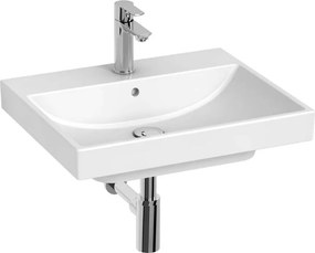 Jika Cubito Style - Umyvadlo 57x47 cm, s přepadem, otvor pro baterii, bílá H8104420001041