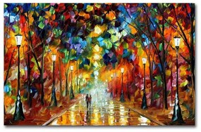 Nástěnná reprodukce na plátně Leonid Afremov, 70 x 45 cm