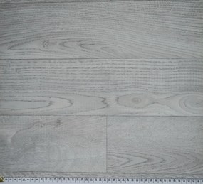 Beauflor, PVC podlaha - lino Blacktex White Oak 979L - dub, na míru, šíře 3m,4m, šedá, filc, chodba / předsíň
