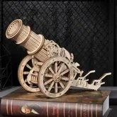 ROBOTIME Rokr 3D dřevěné puzzle Středověké obléhací dělo 158 ks