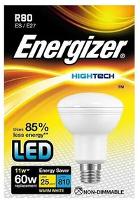 Energizer LED žárovka 11W (60W) E27, R80, teplá bílá