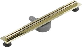 Sprchový žlab MAXMAX Mexen FLAT 360 SLIM - zlatý, 1541080