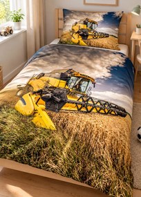 3d povlečení s kombajnem - Combine Combine 140x200 cm