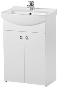 Cersanit Cersania BIANCO sada, umyvadlo a skříňka 60cm, bílá, S509-041-DSM