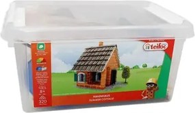 TEIFOC Stavebnice Letní dům / 320 dílků / keramika / od 6 let