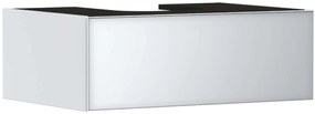 Hansgrohe Xevolos E - Umyvadlová skříňka, 28x78x55 cm, 1 zásuvka, matná bílá/metalická bílá 54310320