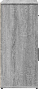Příborníky 2 ks šedé sonoma 60 x 31 x 70 cm kompozitní dřevo 3276551