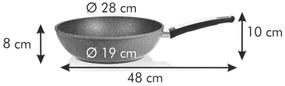 Tescoma i-PREMIUM Stone Wok 28 cm