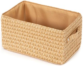 Úložný košík compactor lilou, tkaný polypropylen, 23 x 15 x 12 cm, beige - béžový