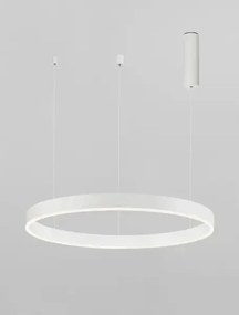 LED lustr Motif 60 bílé CCT s dálkovým ovládáním