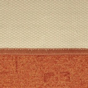 Associated Weavers, Protiskluzový běhoun na míru Jena 84, šíře 80 cm, oranžová, chodba / předsíň