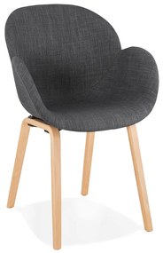 Kokoon Design Jídelní židle Elegans Barva: tmavě šedá/přírodní