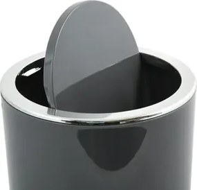 MSV KAMAKA výklopný odpadkový koš 6 L šedý / plast