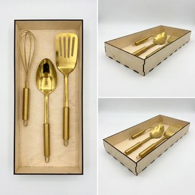 usporadejto.cz Organizér do šuplíku, vložka do zásuvky, dřevěný VASKY, 45,5 x 20 x 6 cm
