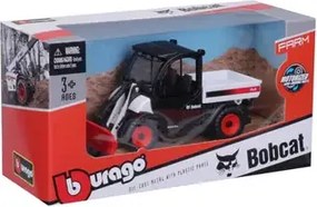 Bburago FARMLAND Bobcat Toolcat se sněhovou radlicí / 10 cm / od 3 let