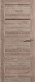 Interiérové dveře vasco doors BRAGA plné, model 1 Průchozí rozměr: 70 x 197 cm, Orientace dveří: Levé dveře, Dekor: Dub Santa