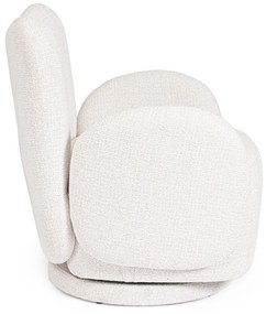 BIZZOTTO Otočné křeslo HARPER bílé 0743934