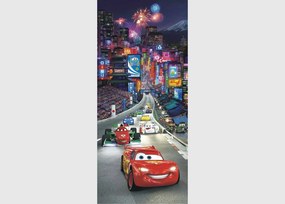 Dětská vliesová fototapeta na zed' Auta První Pozice, Disney | 90 x 202 cm | DFTDNV 5427