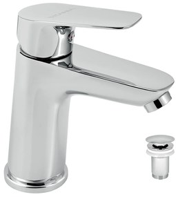 Novaservis Titania Pure umyvadlová baterie s odpadní soupravou, 90303,0