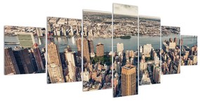 Panoramatický obraz na velkoměsto (210x100 cm)