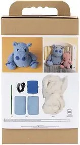 Creativ Company Sada na háčkování Amigurumi hroch / od 12 let