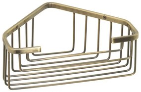 Gedy SMART rohová police do sprchy, 200x80x151mm, bronz 2483-44