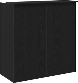 Recepční stůl černý dub 100 x 50 x 103,5 cm, konstrukční dřevo 3324161