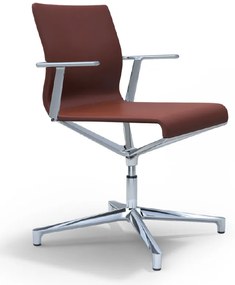 ICF - Židle STICK ETK 252 s nízkým opěrákem a područkami