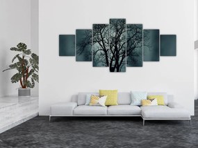 Obraz stromu v zatmění (210x100 cm)