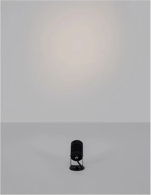 NV 9271431 Venkovní nástěnné svítidlo FEND černý hliník a sklo LED 5W 3000K 100-240V 21st. IP65 - NOVA LUCE