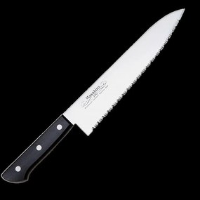 Nůž Masahiro Bwh Chef Wave Edge 24 cm zoubkovaný MBS-26