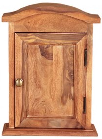 Indický nábytek - Skříňka na klíče Jali 30x40x10 z indického masivu palisandr Only stain