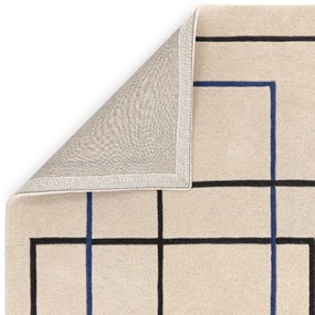 Tribeca Design Kusový koberec Jigsaw Outline Blue Rozměry: 200x290 cm