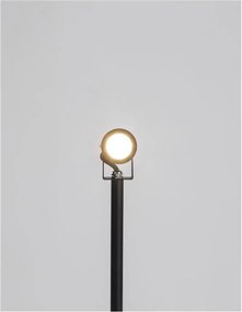 NV 9271433 Venkovní sloupkové svítidlo FEND černý hliník a sklo LED 5W 3000K 100-240V 21st. IP65 - NOVA LUCE
