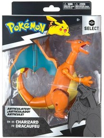 Figurka pokémon select akční figurka charizard, 15 cm