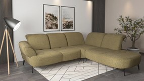 XXXLutz ROHOVÁ SEDAČKA, textil, olivově zelená Sit & More - Sedací soupravy - 00014401321F